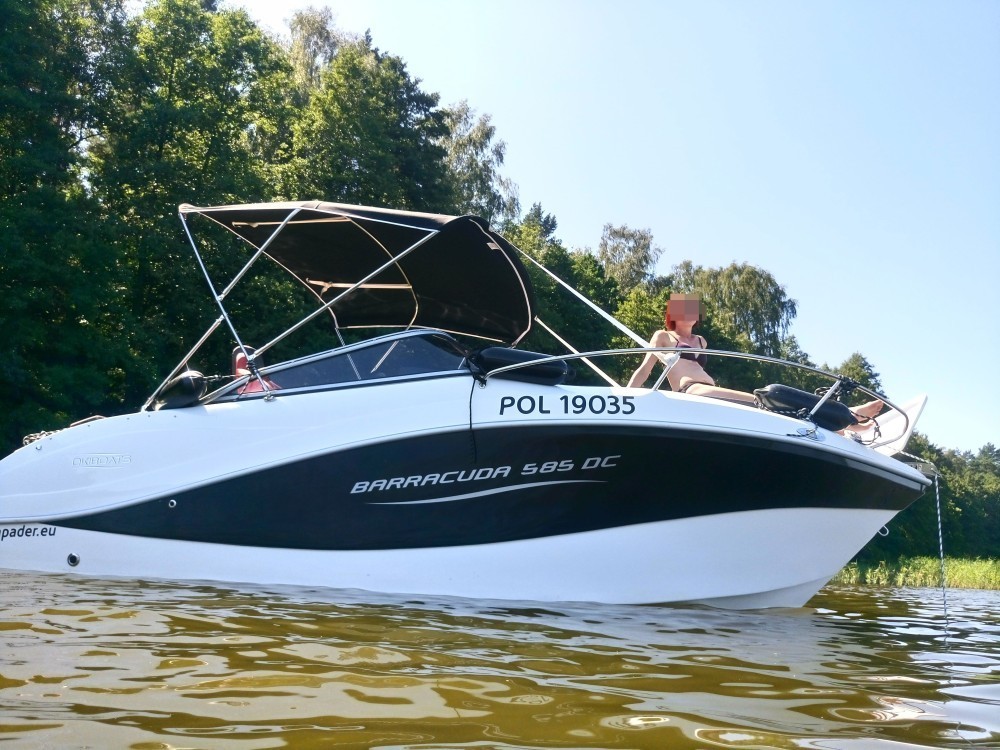 Łódź motorowa Okiboats Baracuda DC - 2017 r |FV| cena brutto ...