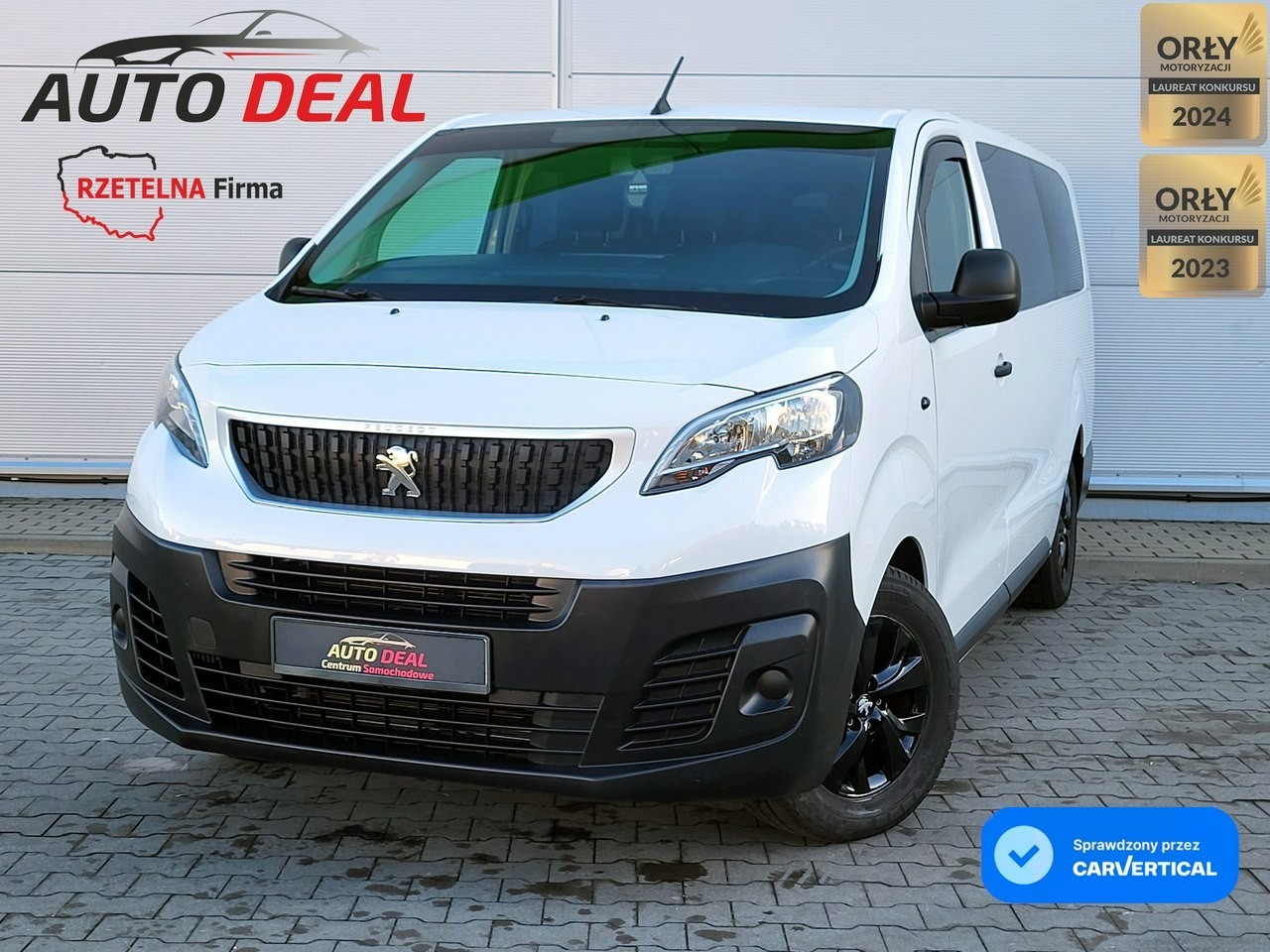 Peugeot Expert II 1.5d, 120KM, 9 osób, Android Auto, Bluetooth, Zamiana ...