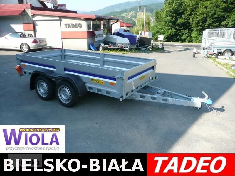 Wiola przyczepa PRZYCZEPKA Wiola SILEZIA + PLUS 292x142x38 - Gratka.pl