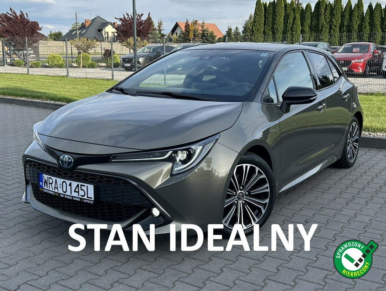 Toyota Corolla XII LEDY*XENON*NAVI*Czarny*Dach*Kamera*Cofania*Grzane ...