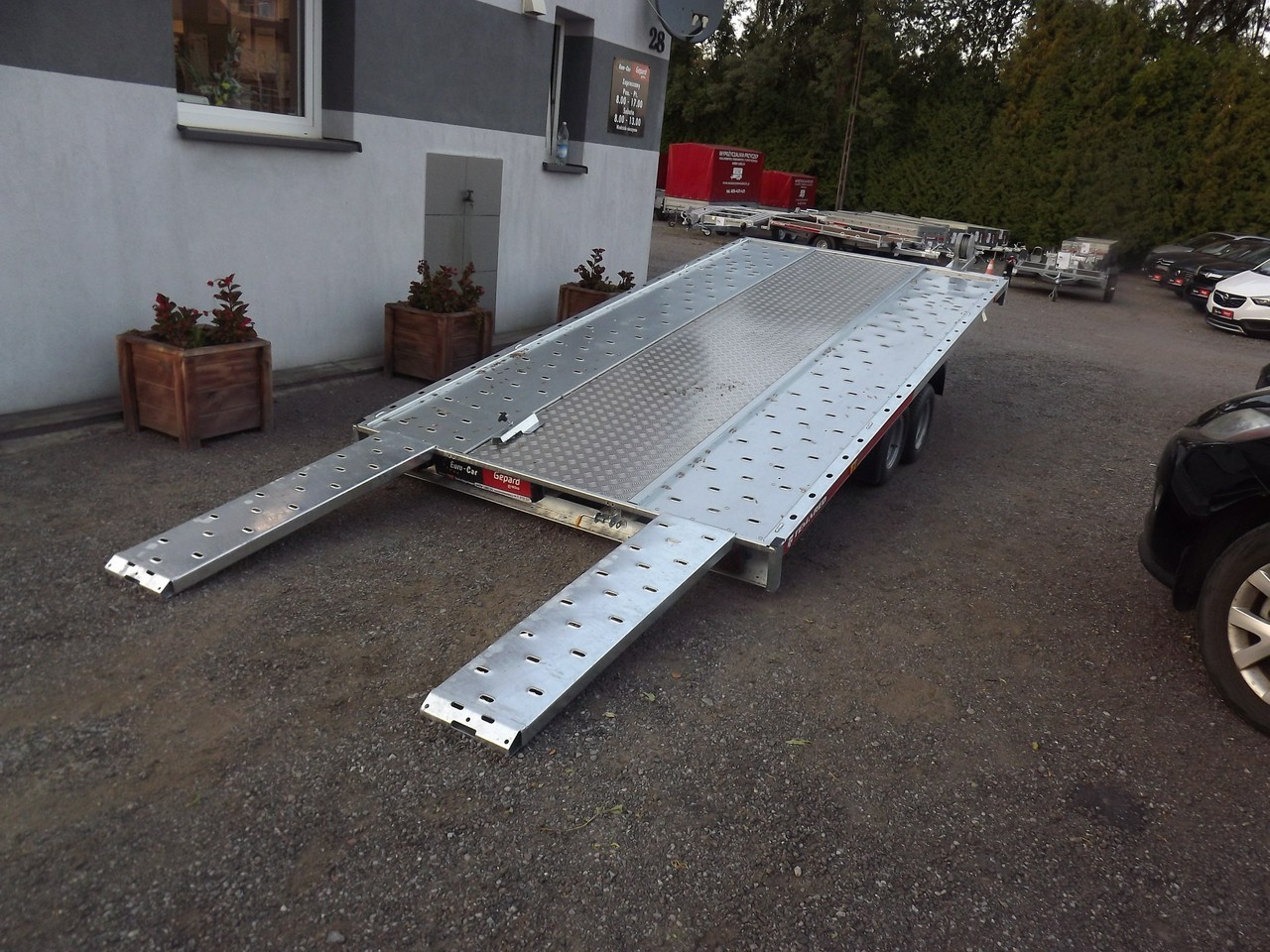 przyczepa do przewozu samochodów CARKEEPER 4020/2S 2.5T TEMARED ...