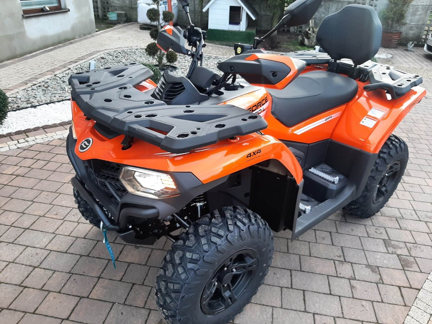 CF Moto 520 Quad CF Moto 520 long Ciągnik CForce LED VAT23% DO ...