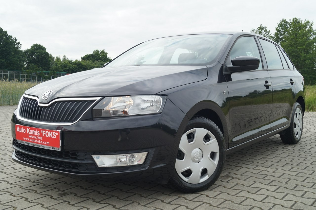 Skoda Rapid ambition spacebak z niemiec dsg 1,4 122 km tylko 46tys km ...