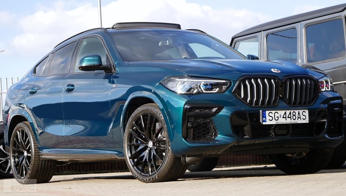 BMW X6 G06 m50i 530 hp Na Już Wentyle HUD 22’’ Panorama 360˚ - Gratka ...