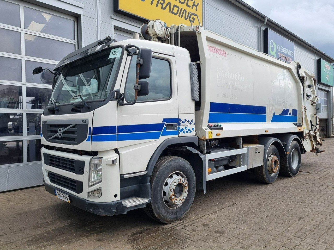 Volvo FM 330, zabudowa śmieciarki Norba FM 330, zabudowa śmieciarki ...