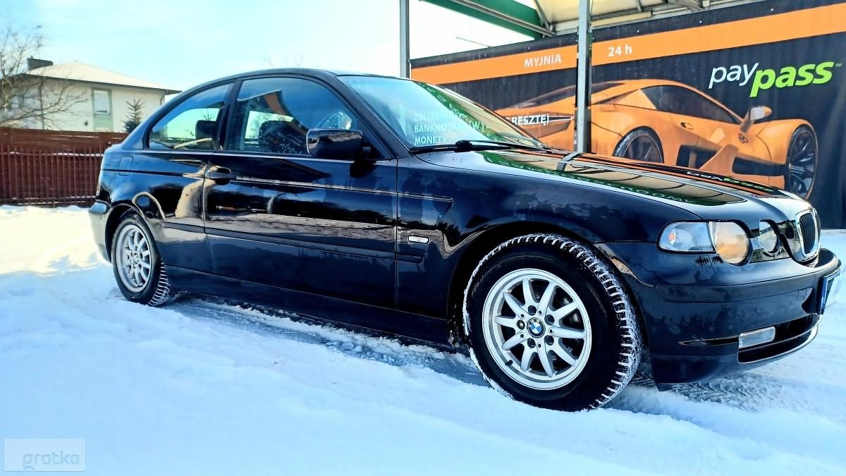 BMW SERIA 3 IV (E46) Compakt-Klima-Alu Felga-1.8i 115KM-Zadbana ...