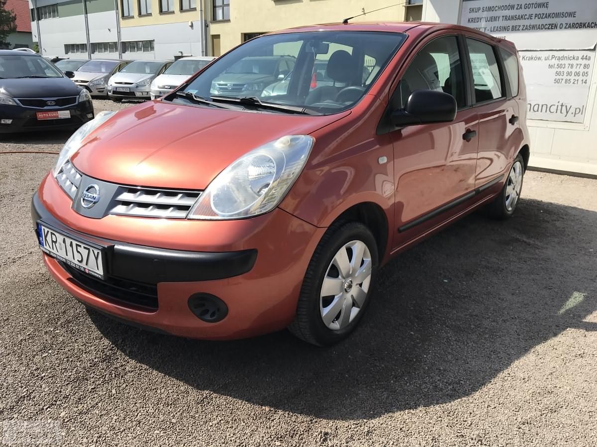 Nissan Note E11 1.4 16 SALON POLSKA, KLIMA, BEZWYPADKOWY, 2 X KOŁA ...