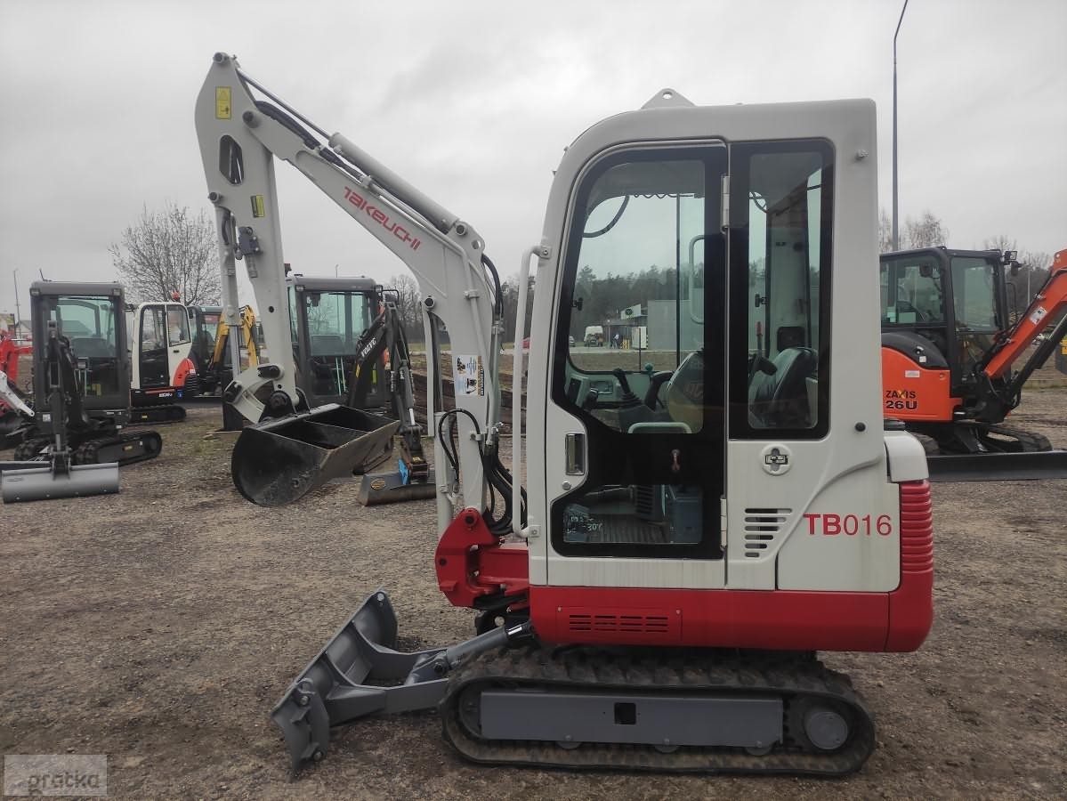 Minikoparka Takeuchi TB 016 2007r rozsuwane gąsienice - Gratka.pl