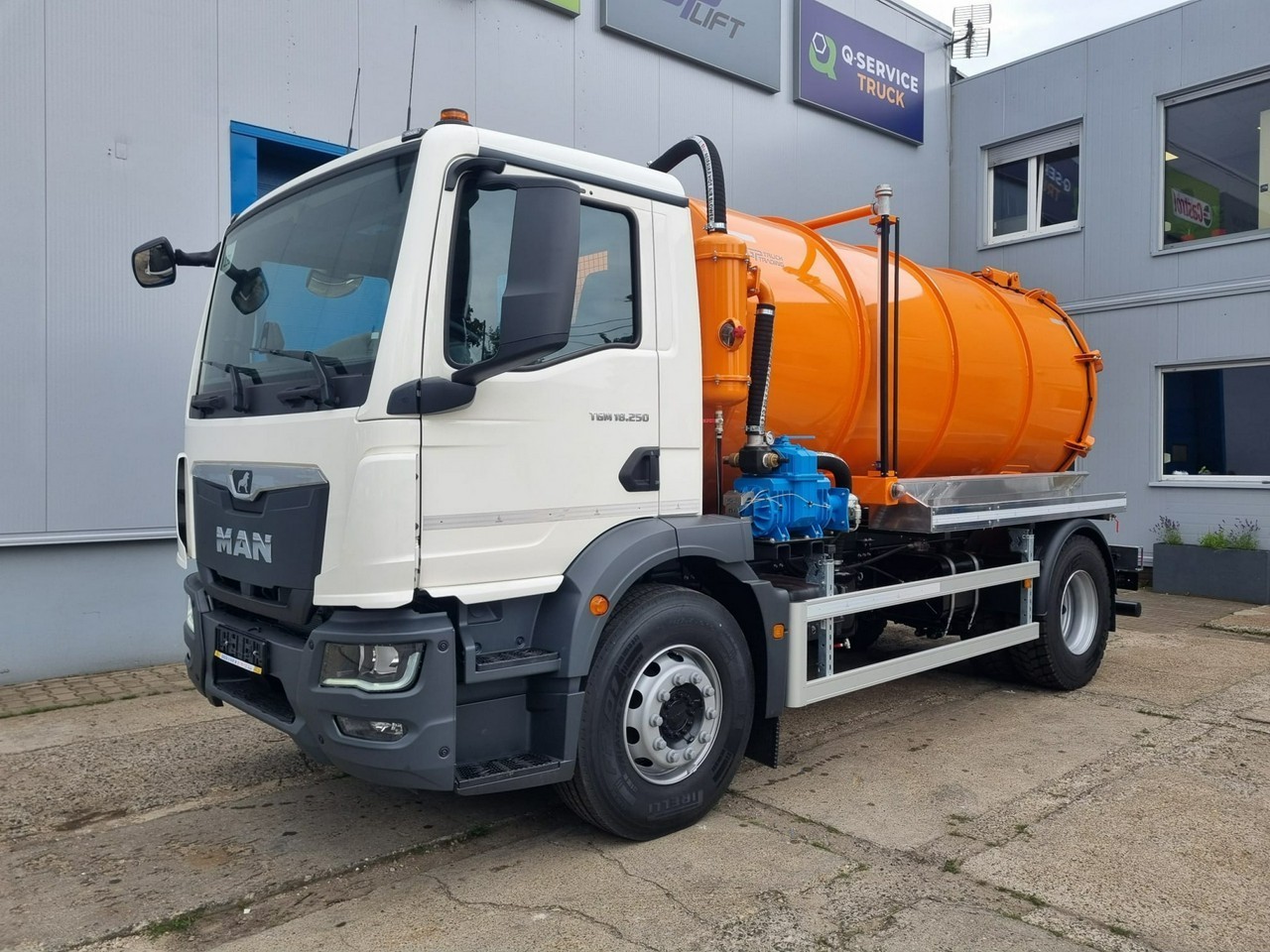 MAN TGM 18.250, zabudowa asenizacyjna Janco/GP Lift TGM 18.250 ...